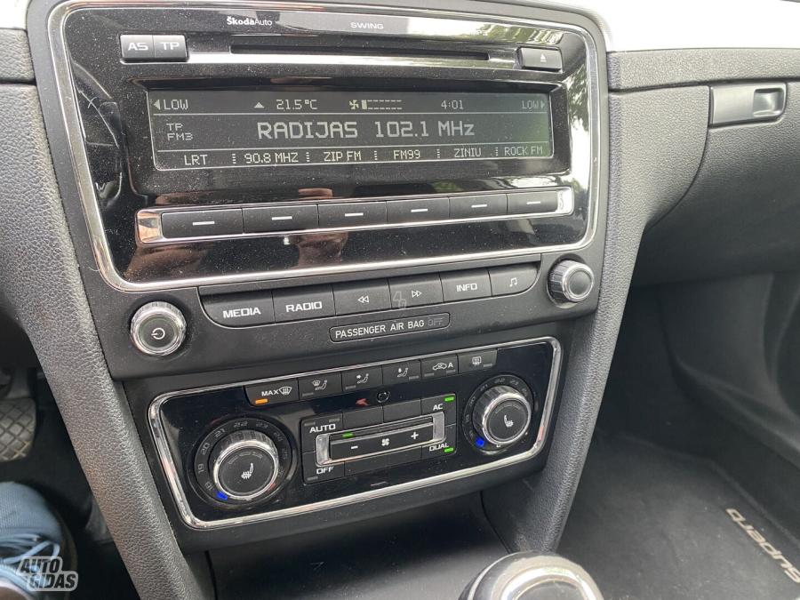 Grey Skoda SuperB 2012 in Marijampole, with an engine capacity of 1.60 L and mileage of 320 thousand km for 4200 €, photo 14 on AUTOMOTO.COM.LV