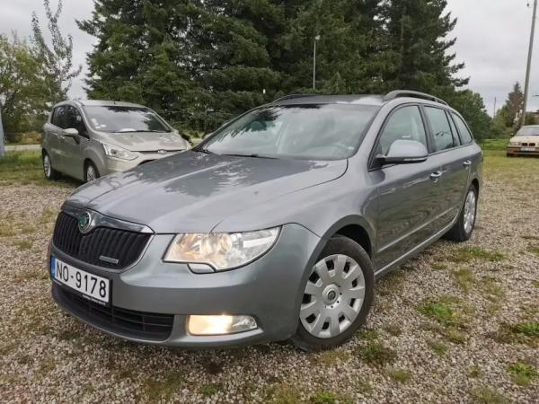 Grey Skoda SuperB 2012 in Kuldiga, with an engine capacity of 1.60 L and mileage of 256 thousand km for 6500 €, photo 1 on AUTOMOTO.COM.LV