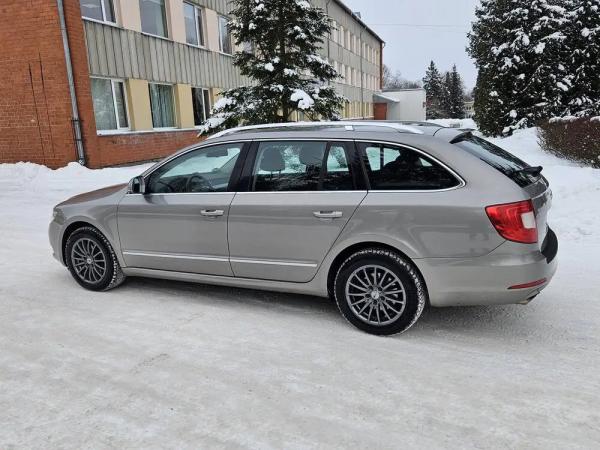 Grey Skoda SuperB 2012 in Jekabpils, with an engine capacity of 2.00 L and mileage of 271 thousand km for 6290 €, photo 6 on AUTOMOTO.COM.LV