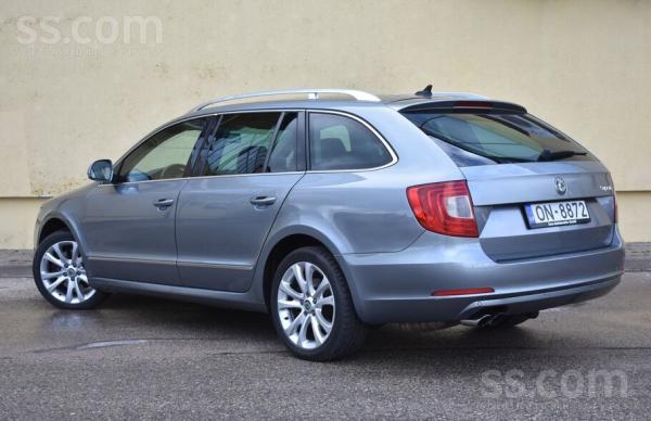 Grey Skoda SuperB 2012 in Talsi, with an engine capacity of 2.00 L and mileage of 326 thousand km for 6200 €, photo 2 on AUTOMOTO.COM.LV