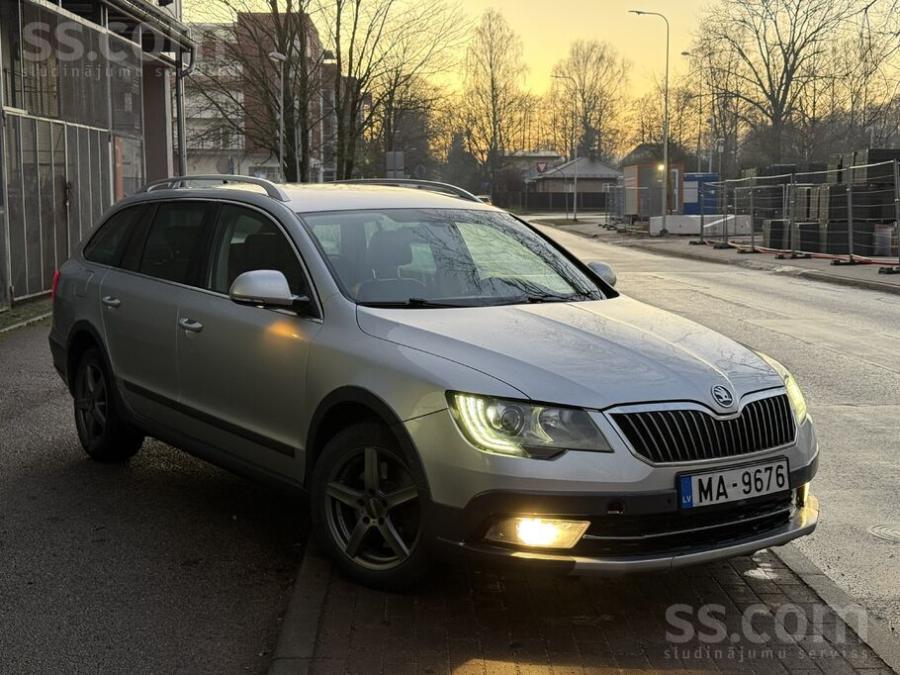 Pelēks Skoda SuperB 2014 Rīga, ar dzinēja tilpumu 2.00 L un nobraukumu 268 tūkst. km par 4999 €, foto 2 vietnē AUTOMOTO.COM.LV