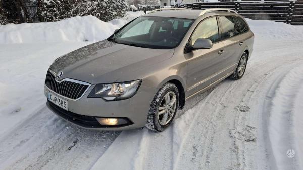 Grey Skoda SuperB 2014 in Telschi, with an engine capacity of 2.00 L and mileage of 378 thousand km for 5200 €, photo 7 on AUTOMOTO.COM.LV