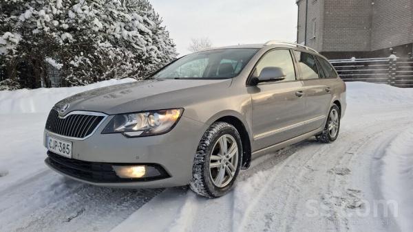 Pelēks Skoda SuperB 2014 Telšiai, ar dzinēja tilpumu 2.00 L un nobraukumu 378 tūkst. km par 5200 €, foto 1 vietnē AUTOMOTO.COM.LV