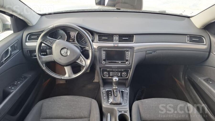 Pelēks Skoda SuperB 2014 Telšiai, ar dzinēja tilpumu 2.00 L un nobraukumu 378 tūkst. km par 5200 €, foto 8 vietnē AUTOMOTO.COM.LV