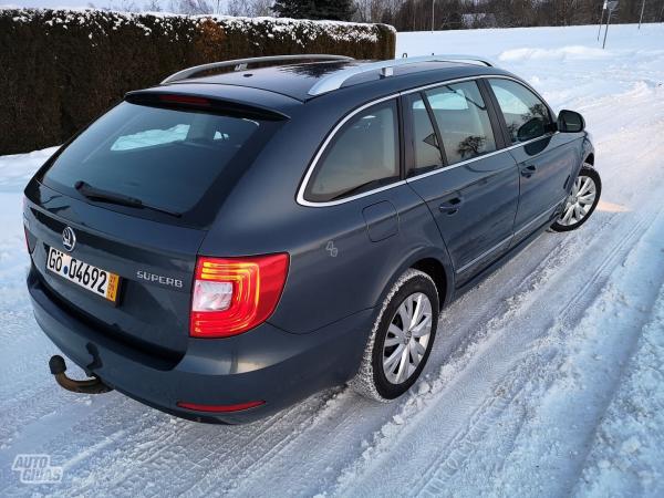 Pelēks Skoda SuperB 2014 Jurbarkas, ar dzinēja tilpumu 2.00 L un nobraukumu 211 tūkst. km par 5950 €, foto 5 vietnē AUTOMOTO.COM.LV
