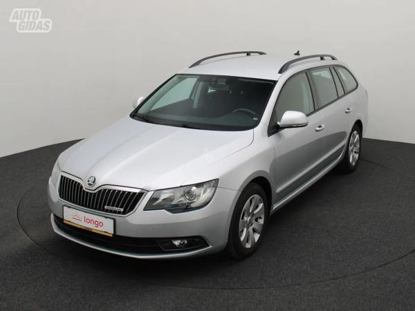 Grey Skoda SuperB 2014 in Vilnius, with an engine capacity of 1.60 L and mileage of 207 thousand km for 6999 €, photo 1 on AUTOMOTO.COM.LV