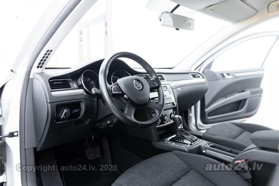 Grey Skoda SuperB 2014 in Tallinn, with an engine capacity of 1.80 L and mileage of 115 thousand km for 7990 €, photo 12 on AUTOMOTO.COM.LV