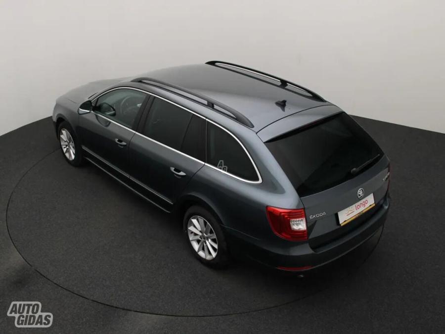 Grey Skoda SuperB 2014 in Vilnius, with an engine capacity of 1.80 L and mileage of 196 thousand km for 7999 €, photo 13 on AUTOMOTO.COM.LV