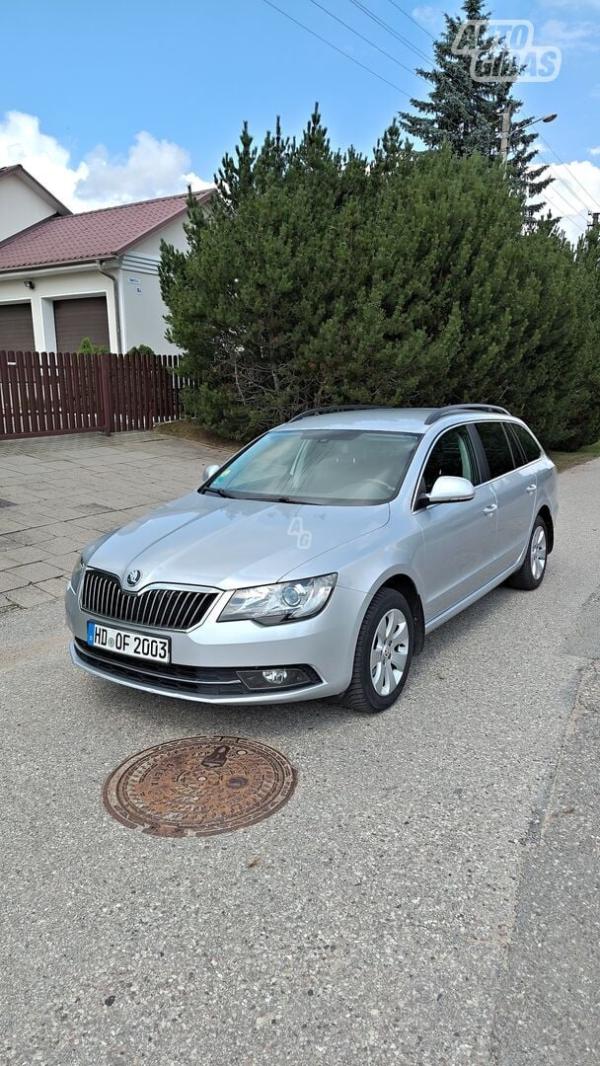 Pelēks Skoda SuperB 2014 Utena, ar dzinēja tilpumu 2.00 L un nobraukumu 195 tūkst. km par 7200 €, foto 1 vietnē AUTOMOTO.COM.LV