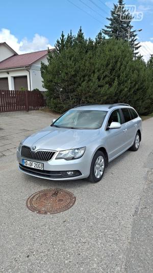 Grey Skoda SuperB 2014 in Utena, with an engine capacity of 2.00 L and mileage of 195 thousand km for 7200 €, photo  on AUTOMOTO.COM.LV