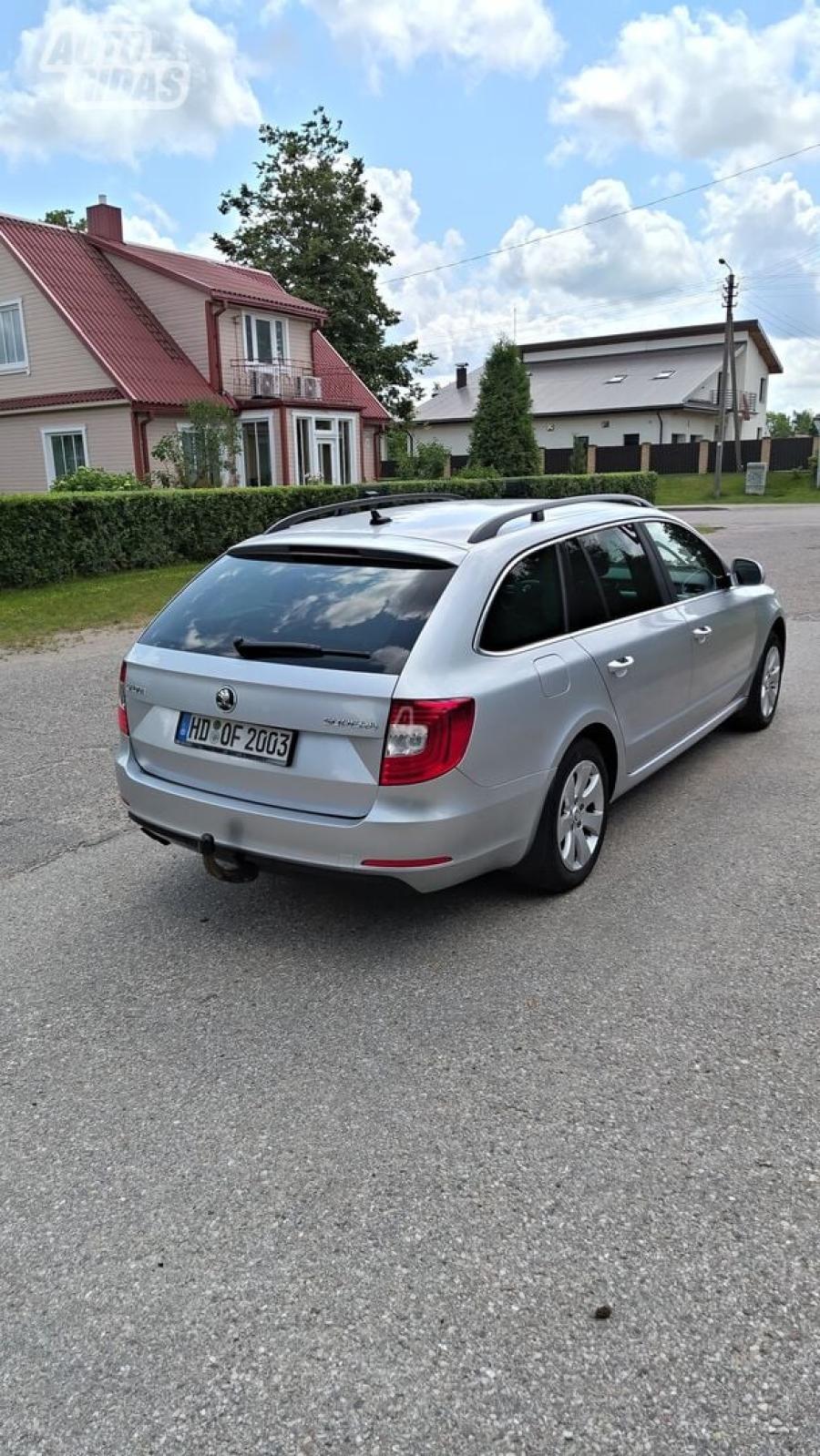 Pelēks Skoda SuperB 2014 Utena, ar dzinēja tilpumu 2.00 L un nobraukumu 195 tūkst. km par 7200 €, foto 5 vietnē AUTOMOTO.COM.LV