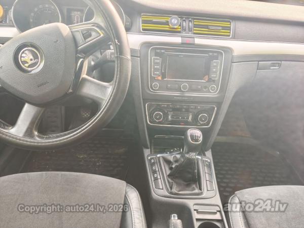 Grey Skoda SuperB 2014 in Tallinn, with an engine capacity of 1.60 L and mileage of 356 thousand km for 5250 €, photo 7 on AUTOMOTO.COM.LV
