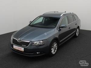 Grey Skoda SuperB 2015 in Vilnius, with an engine capacity of 1.60 L and mileage of 247 thousand km for 7099 €, photo  on AUTOMOTO.COM.LV