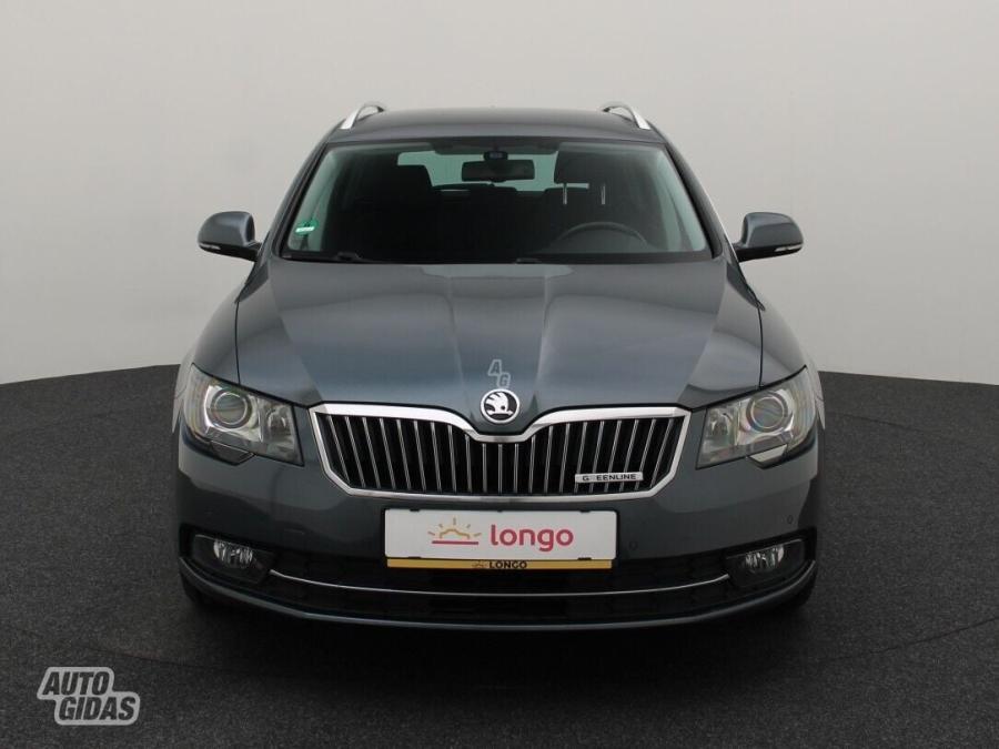 Grey Skoda SuperB 2015 in Vilnius, with an engine capacity of 1.60 L and mileage of 247 thousand km for 7099 €, photo 3 on AUTOMOTO.COM.LV