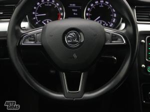 Grey Skoda SuperB 2015 in Vilnius, with an engine capacity of 1.60 L and mileage of 247 thousand km for 7099 €, photo 18 on AUTOMOTO.COM.LV