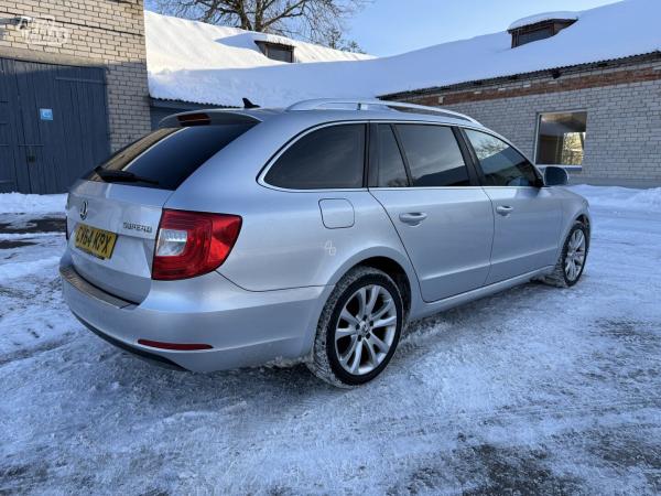 Grey Skoda SuperB 2015 in Ariogala, with an engine capacity of 2.00 L and mileage of 200 thousand km for 2150 €, photo 4 on AUTOMOTO.COM.LV