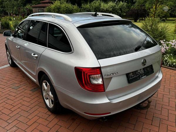 Grey Skoda SuperB 2015 in Panevezys, with an engine capacity of 1.97 L and mileage of 0 thousand km for 5500 €, photo 6 on AUTOMOTO.COM.LV