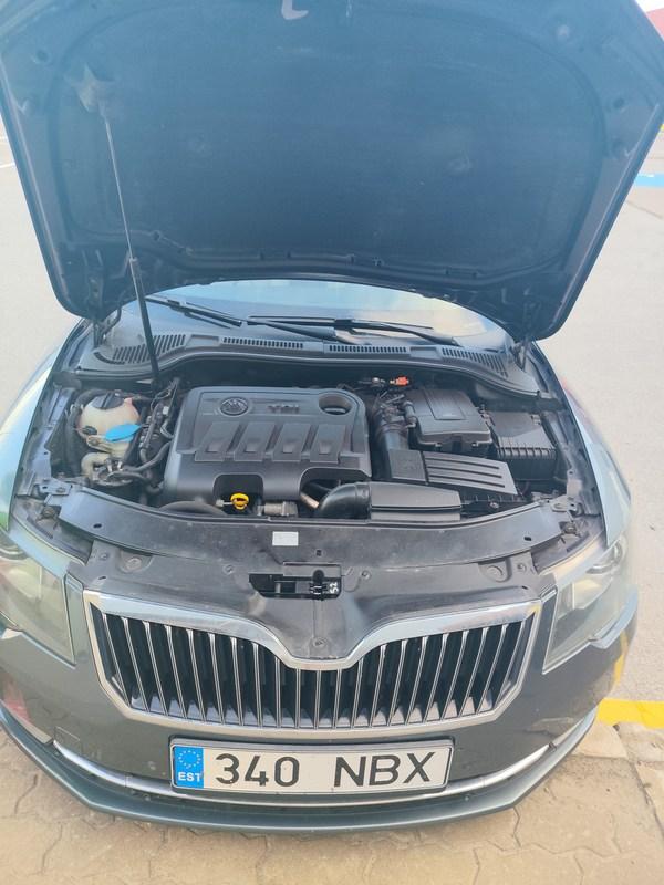 Grey Skoda SuperB 2015 in Kohtla-Jarve, with an engine capacity of 0.00 L and mileage of 313 thousand km for 6800 €, photo 8 on AUTOMOTO.COM.LV