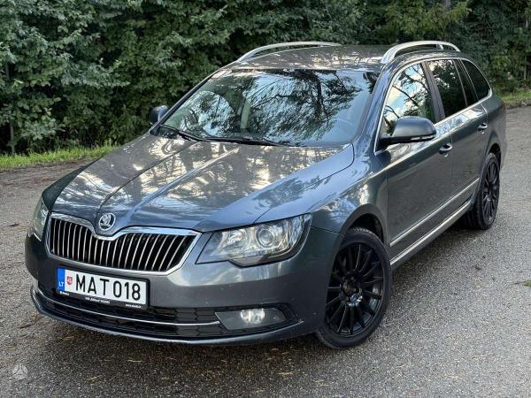 Pelēks Skoda SuperB 2015 Ukmergė, ar dzinēja tilpumu 1.97 L un nobraukumu 361 tūkst. km par 5900 €, foto 1 vietnē AUTOMOTO.COM.LV