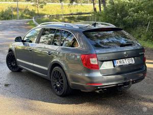 Grey Skoda SuperB 2015 in Ukmerge, with an engine capacity of 1.97 L and mileage of 361 thousand km for 5900 €, photo 3 on AUTOMOTO.COM.LV