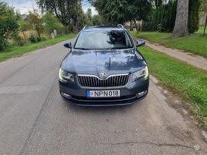 Grey Skoda SuperB 2015 in Vilnius, with an engine capacity of 1.97 L and mileage of 254 thousand km for 7700 €, photo 3 on AUTOMOTO.COM.LV