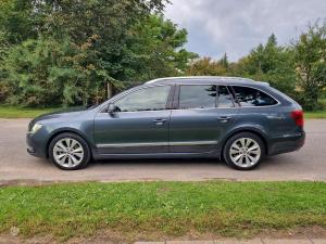 Grey Skoda SuperB 2015 in Vilnius, with an engine capacity of 1.97 L and mileage of 254 thousand km for 7700 €, photo 9 on AUTOMOTO.COM.LV