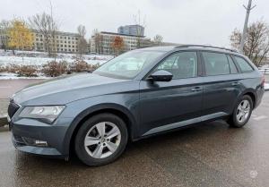 Grey Skoda SuperB 2016 in Vilnius, with an engine capacity of 1.60 L and mileage of 310 thousand km for 7800 €, photo 6 on AUTOMOTO.COM.LV
