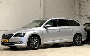 Grey Skoda SuperB 2016 in Klaipeda, with an engine capacity of 1.97 L and mileage of 295 thousand km for 13999 €, photo 13 on AUTOMOTO.COM.LV