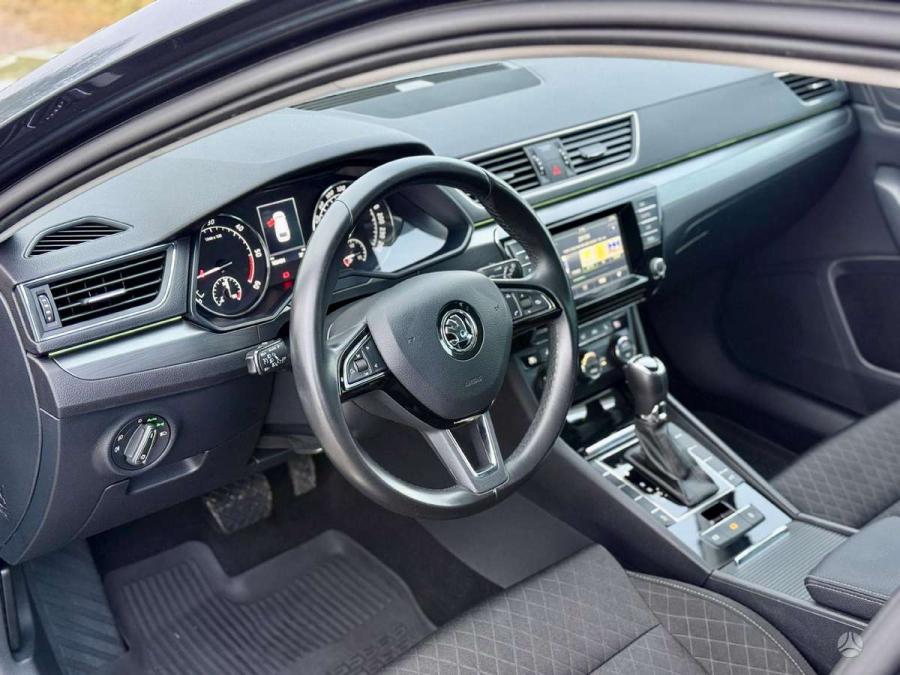 Pelēks Skoda SuperB 2016 Šauļi, ar dzinēja tilpumu 1.97 L un nobraukumu 163 tūkst. km par 12900 €, foto 9 vietnē AUTOMOTO.COM.LV
