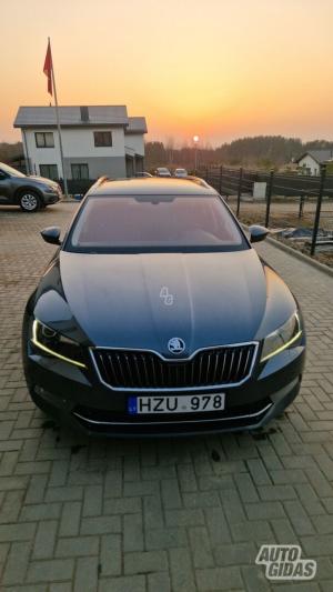 Grey Skoda SuperB 2016 in Vilnius, with an engine capacity of 2.00 L and mileage of 317 thousand km for 9450 €, photo  on AUTOMOTO.COM.LV