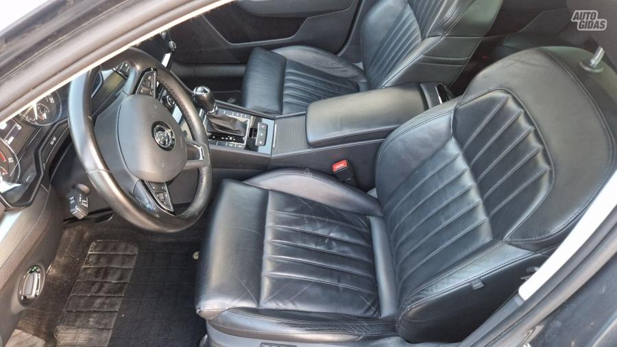 Grey Skoda SuperB 2016 in Vilnius, with an engine capacity of 2.00 L and mileage of 317 thousand km for 9450 €, photo 16 on AUTOMOTO.COM.LV
