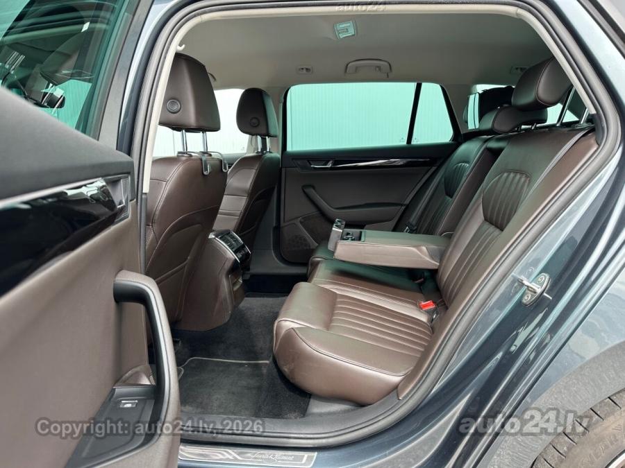 Grey Skoda SuperB 2016 in Tartu, with an engine capacity of 2.00 L and mileage of 260 thousand km for 14500 €, photo 12 on AUTOMOTO.COM.LV