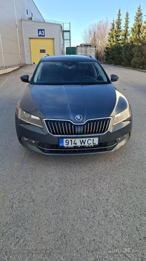 Grey Skoda SuperB 2016 in Parnu, with an engine capacity of 2.00 L and mileage of 218 thousand km for 11499 €, photo 8 on AUTOMOTO.COM.LV