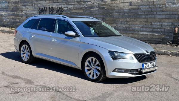 Grey Skoda SuperB 2016 in Tallinn, with an engine capacity of 1.60 L and mileage of 234 thousand km for 11490 €, photo 1 on AUTOMOTO.COM.LV