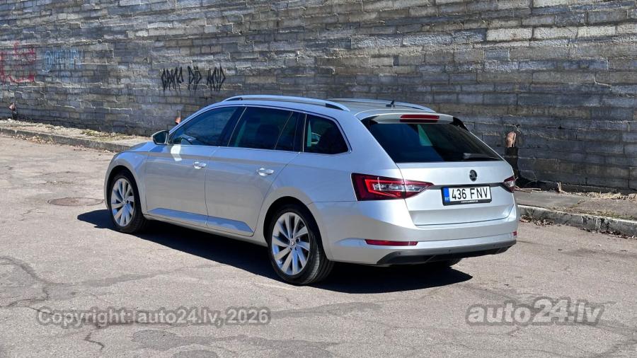 Grey Skoda SuperB 2016 in Tallinn, with an engine capacity of 1.60 L and mileage of 234 thousand km for 11490 €, photo 5 on AUTOMOTO.COM.LV