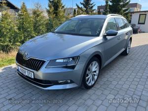 Grey Skoda SuperB 2016 in Tallinn, with an engine capacity of 2.00 L and mileage of 108 thousand km for 13990 €, photo  on AUTOMOTO.COM.LV