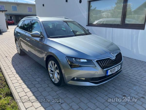 Grey Skoda SuperB 2016 in Tallinn, with an engine capacity of 2.00 L and mileage of 108 thousand km for 13990 €, photo 2 on AUTOMOTO.COM.LV