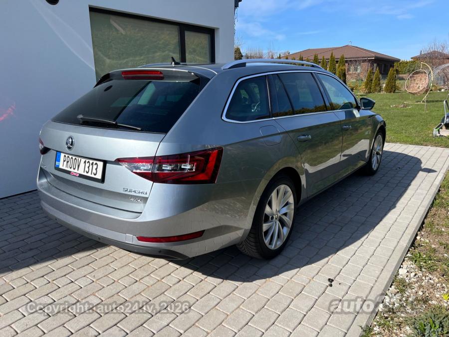 Grey Skoda SuperB 2016 in Tallinn, with an engine capacity of 2.00 L and mileage of 108 thousand km for 13990 €, photo 4 on AUTOMOTO.COM.LV