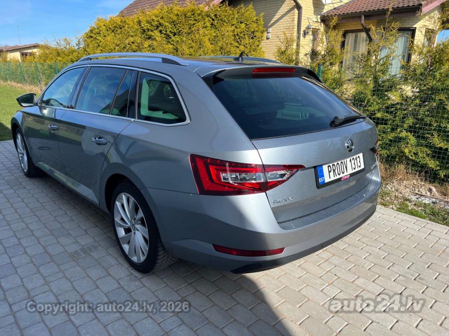 Grey Skoda SuperB 2016 in Tallinn, with an engine capacity of 2.00 L and mileage of 108 thousand km for 13990 €, photo 5 on AUTOMOTO.COM.LV