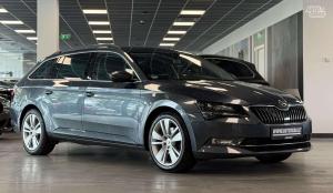 Grey Skoda SuperB 2016 in Klaipeda, with an engine capacity of 2.00 L and mileage of 241 thousand km for 12950 €, photo 12 on AUTOMOTO.COM.LV