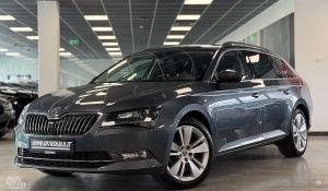Grey Skoda SuperB 2016 in Klaipeda, with an engine capacity of 2.00 L and mileage of 241 thousand km for 12950 €, photo 27 on AUTOMOTO.COM.LV