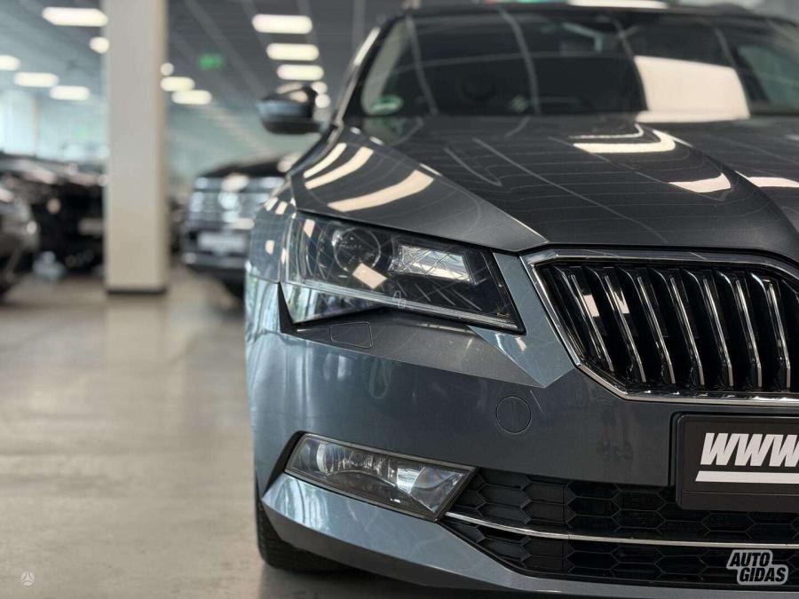 Grey Skoda SuperB 2016 in Klaipeda, with an engine capacity of 2.00 L and mileage of 241 thousand km for 12950 €, photo 31 on AUTOMOTO.COM.LV