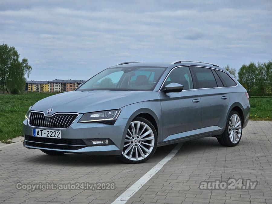 Grey Skoda SuperB 2016 in Riga, with an engine capacity of 1.80 L and mileage of 231 thousand km for 11800 €, photo 1 on AUTOMOTO.COM.LV