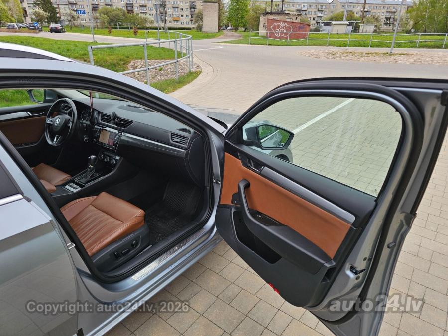 Grey Skoda SuperB 2016 in Riga, with an engine capacity of 1.80 L and mileage of 231 thousand km for 11800 €, photo 18 on AUTOMOTO.COM.LV
