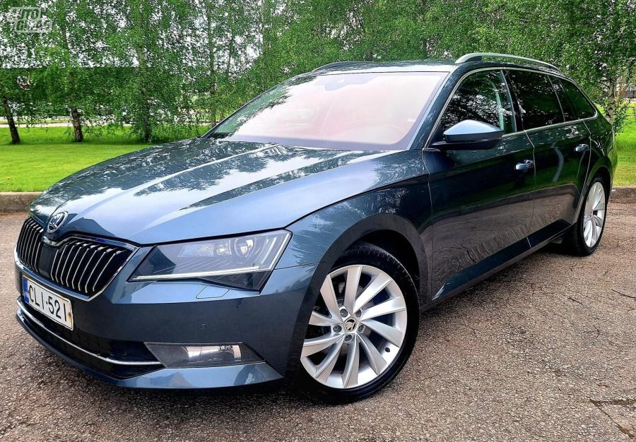 Grey Skoda SuperB 2016 in Radviliskis, with an engine capacity of 2.00 L and mileage of 257 thousand km for 10900 €, photo 4 on AUTOMOTO.COM.LV