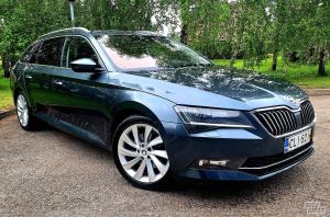 Grey Skoda SuperB 2016 in Radviliskis, with an engine capacity of 2.00 L and mileage of 257 thousand km for 10900 €, photo 5 on AUTOMOTO.COM.LV