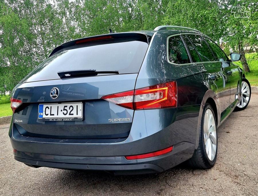Grey Skoda SuperB 2016 in Radviliskis, with an engine capacity of 2.00 L and mileage of 257 thousand km for 10900 €, photo 7 on AUTOMOTO.COM.LV