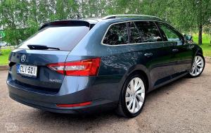 Grey Skoda SuperB 2016 in Radviliskis, with an engine capacity of 2.00 L and mileage of 257 thousand km for 10900 €, photo 10 on AUTOMOTO.COM.LV