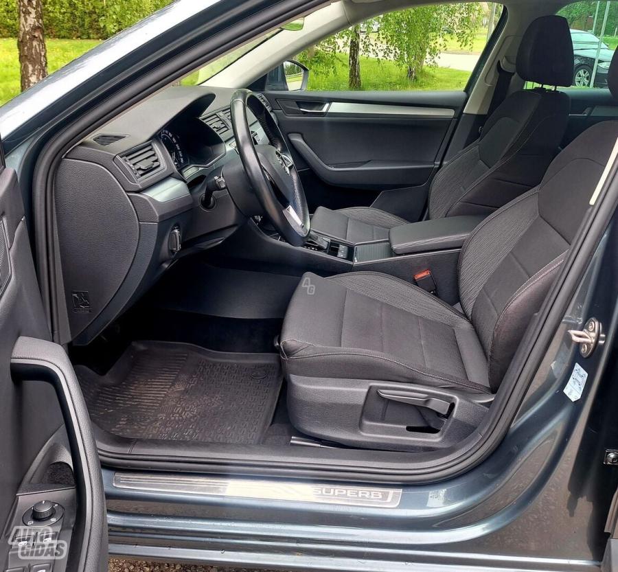 Grey Skoda SuperB 2016 in Radviliskis, with an engine capacity of 2.00 L and mileage of 257 thousand km for 10900 €, photo 14 on AUTOMOTO.COM.LV
