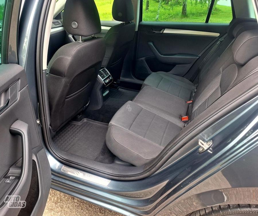 Grey Skoda SuperB 2016 in Radviliskis, with an engine capacity of 2.00 L and mileage of 257 thousand km for 10900 €, photo 15 on AUTOMOTO.COM.LV
